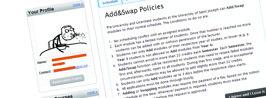 MyUSJ Problems – USJ Macao