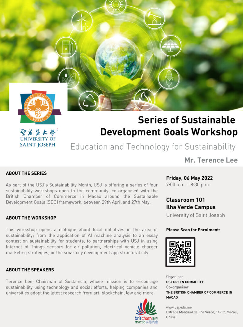 Series of Sustainability Workshops | Education and Technology for ...