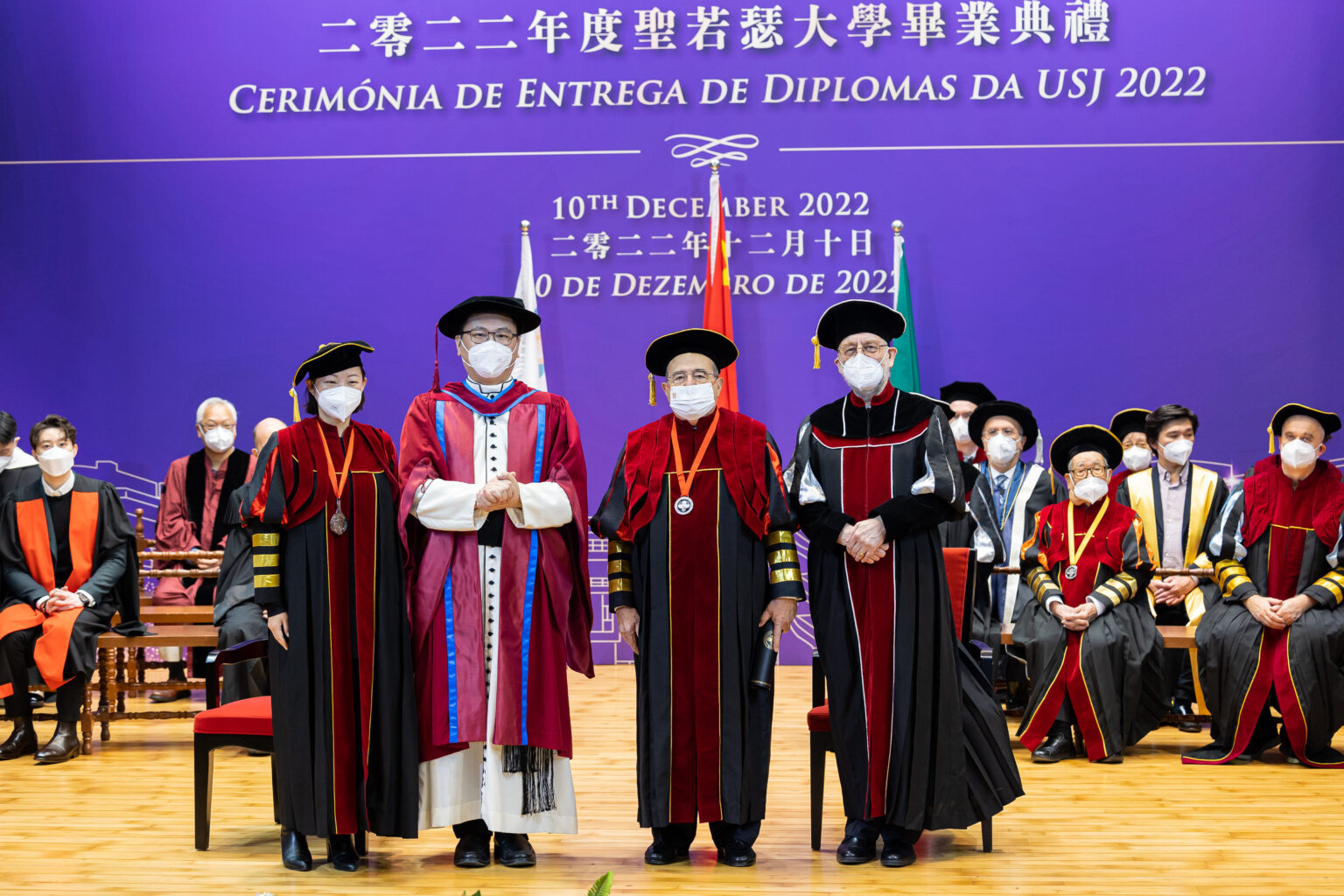 2022 USJ Graduation Ceremony and Conferral of Doctoral Honoris Causa ...