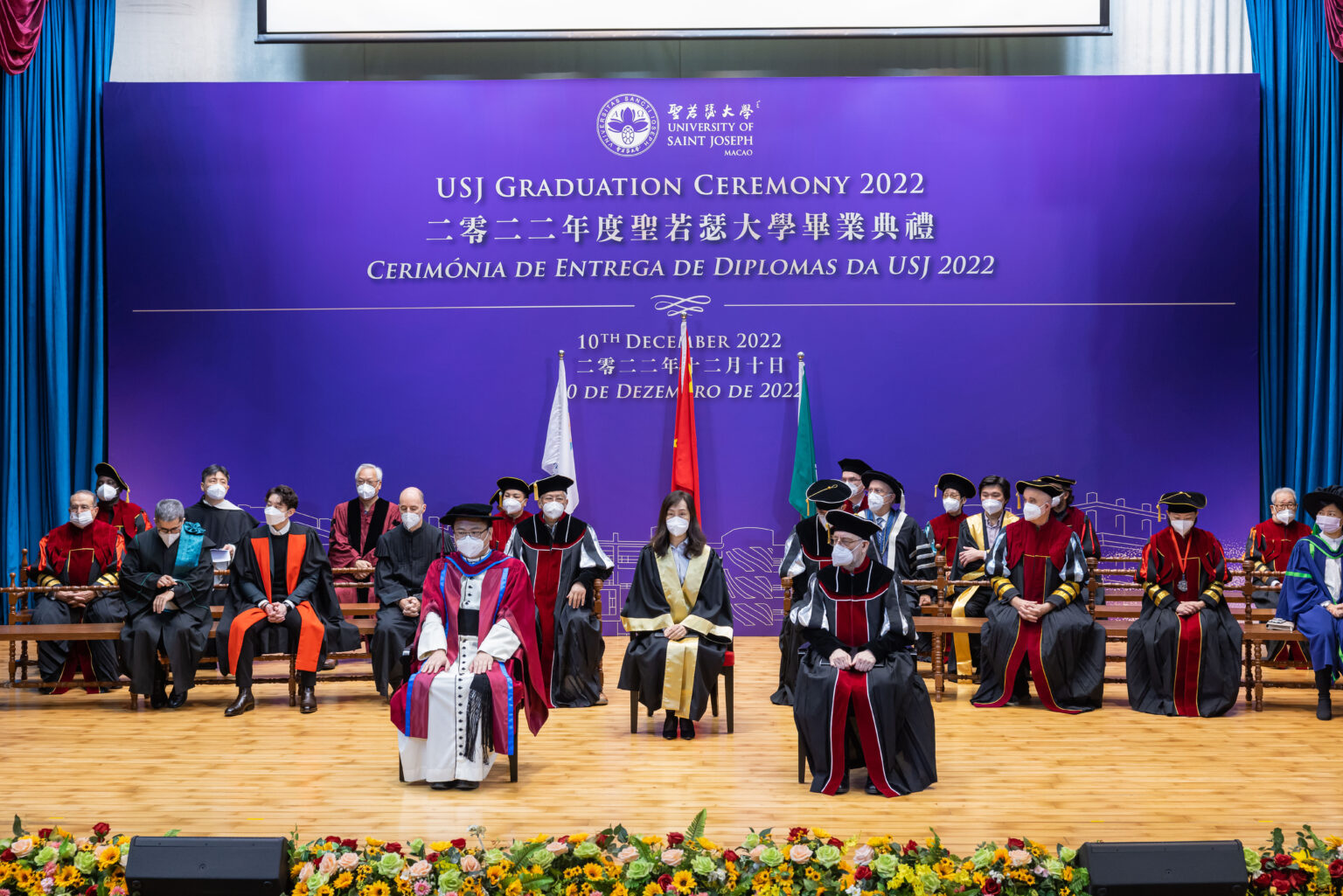 2022 USJ Graduation Ceremony and Conferral of Doctoral Honoris Causa ...