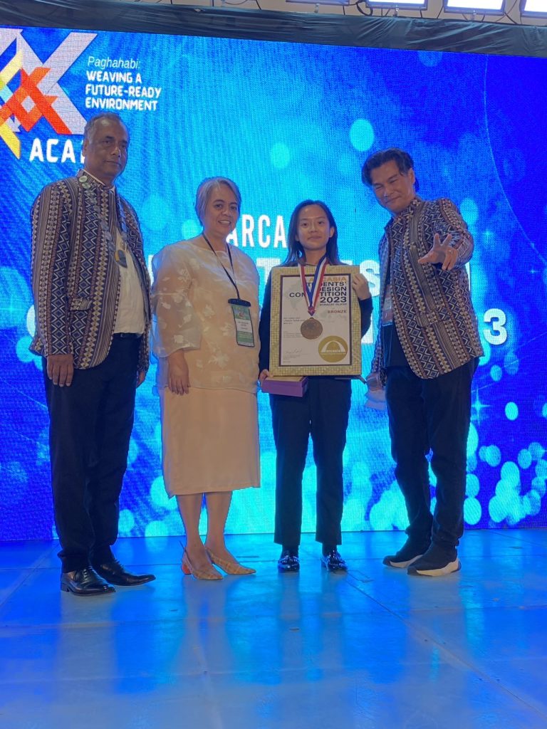 USJ's Architecture Student Rossetti Ung Wins Bronze Award at ARCASIA Student Design Competition ...