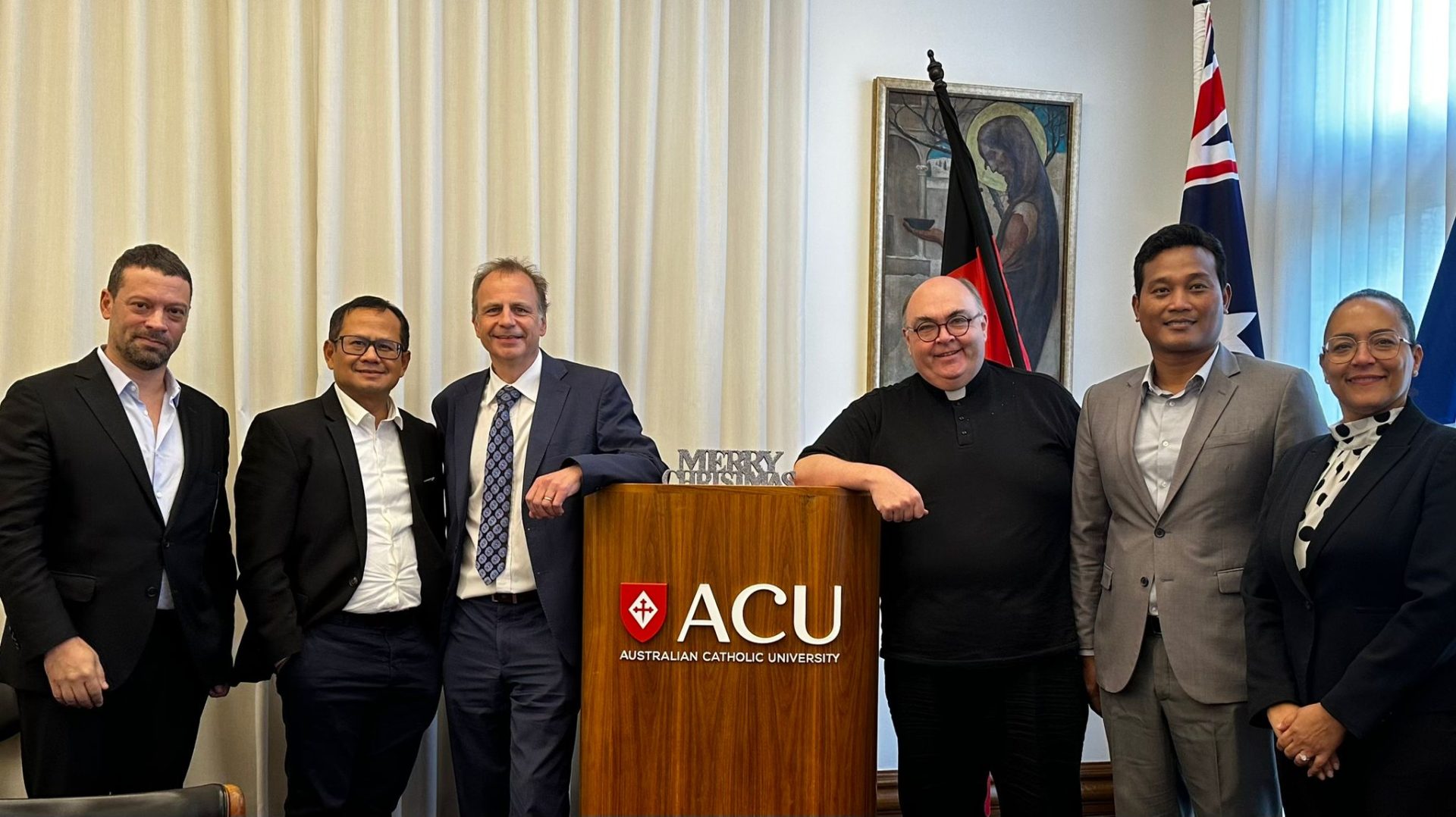Delegation of the Secretariat of ASEACCU visits Australian Catholic ...