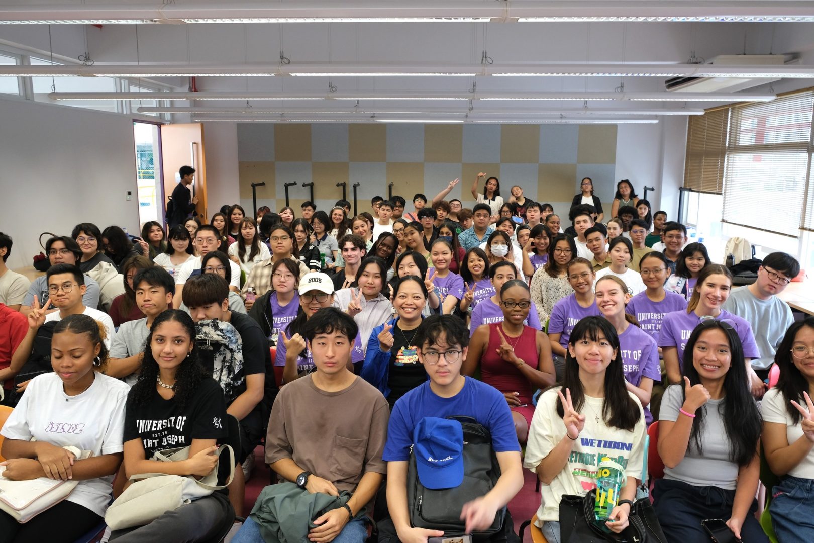 USJ OSAA hosted a series of welcoming activities to integrate students ...