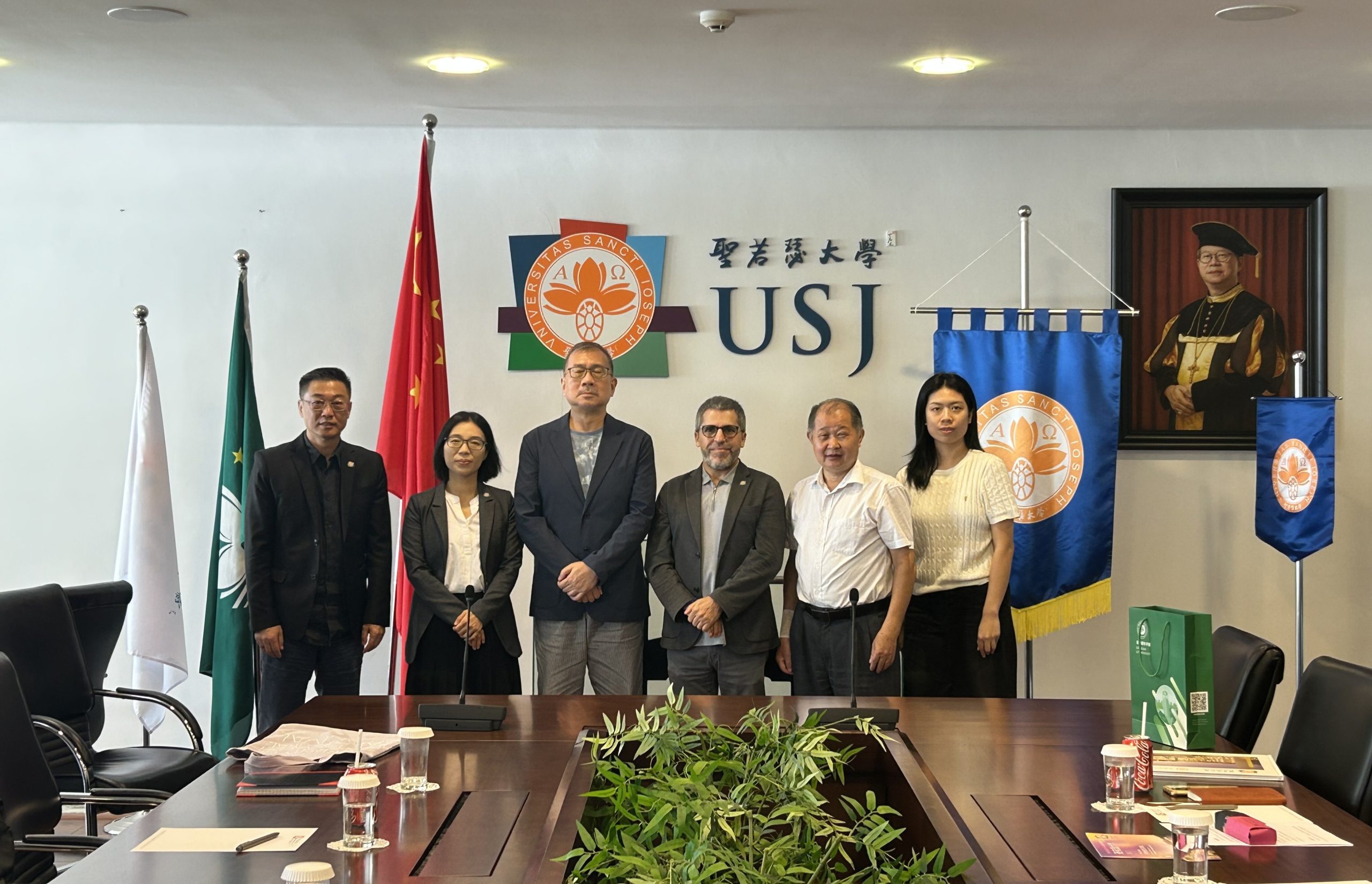 Delegation of Dongguan City University Visits USJ Macao – USJ Macao