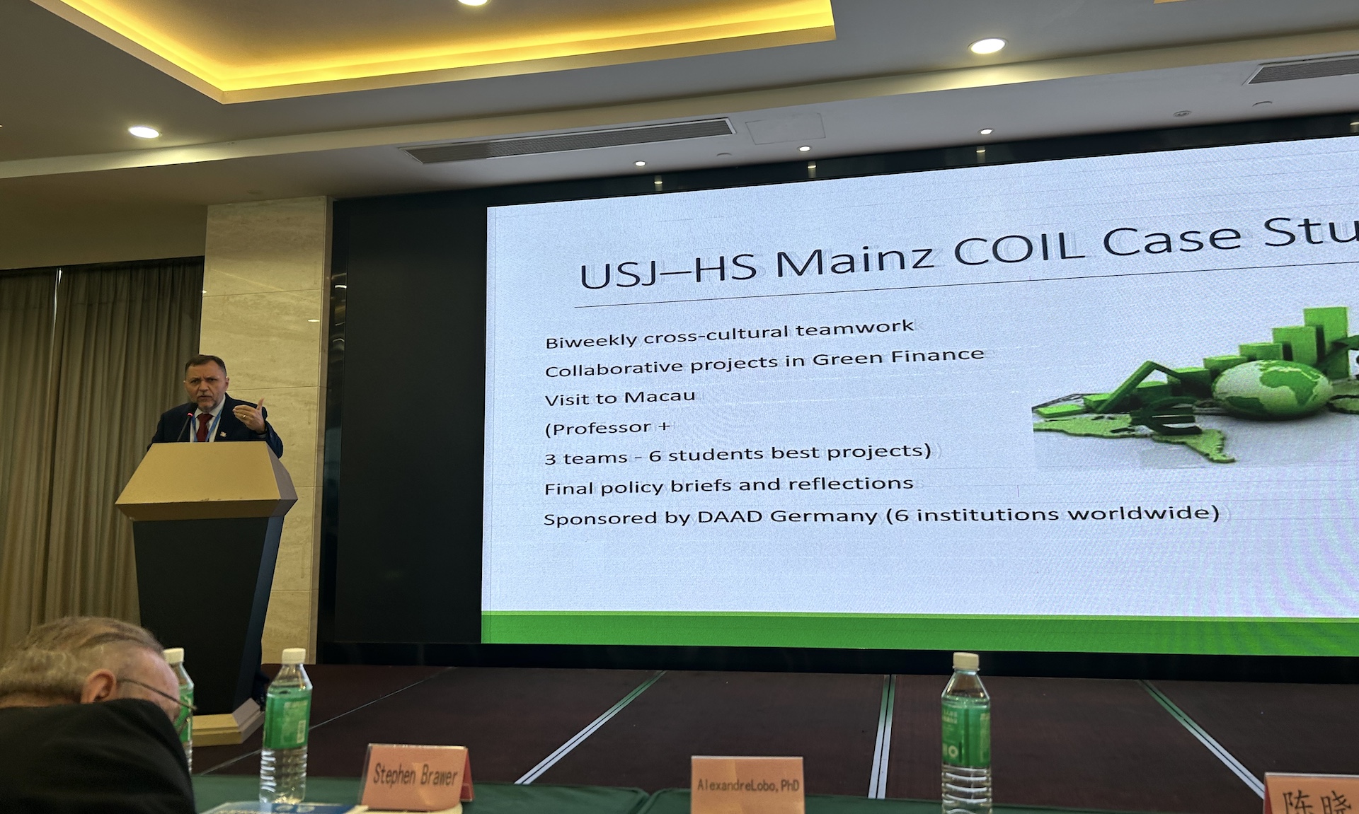 USJ Vice-Rector Prof. Alexandre Lobo Shares Vision for COIL and AI in ...
